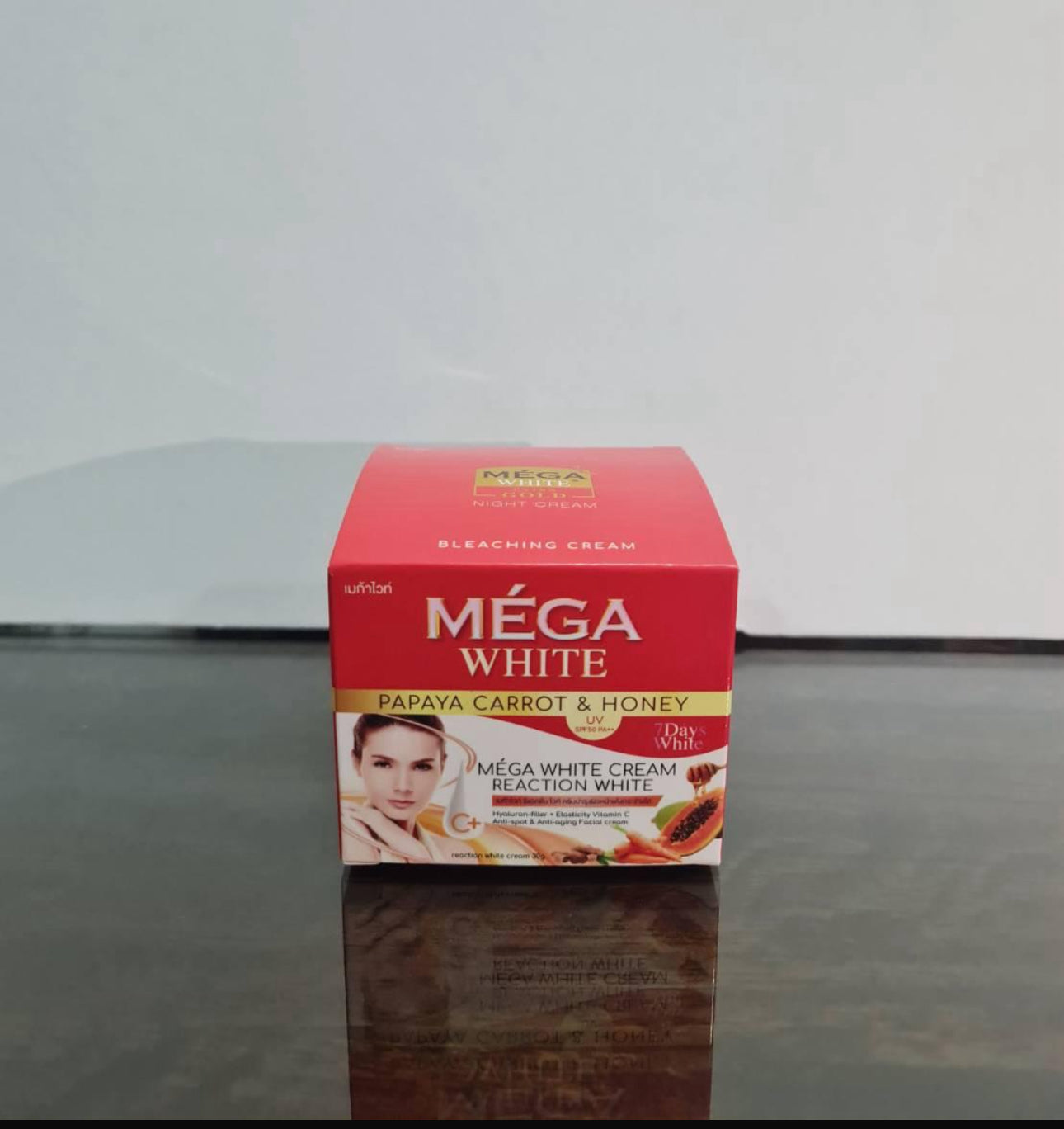 Mega white facial cream – Glow Beauty Care