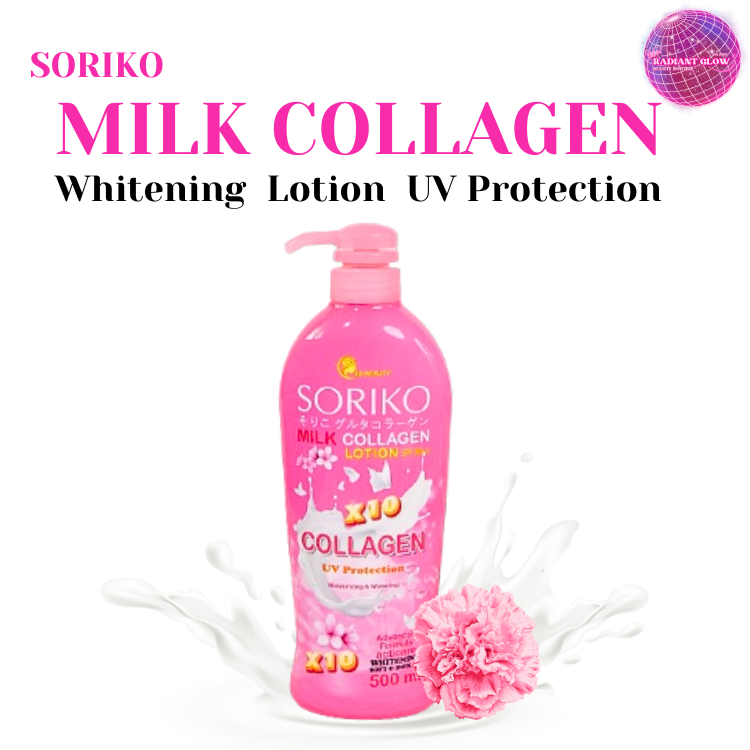 Soriko milk collagen body lotion – Glow Beauty Care