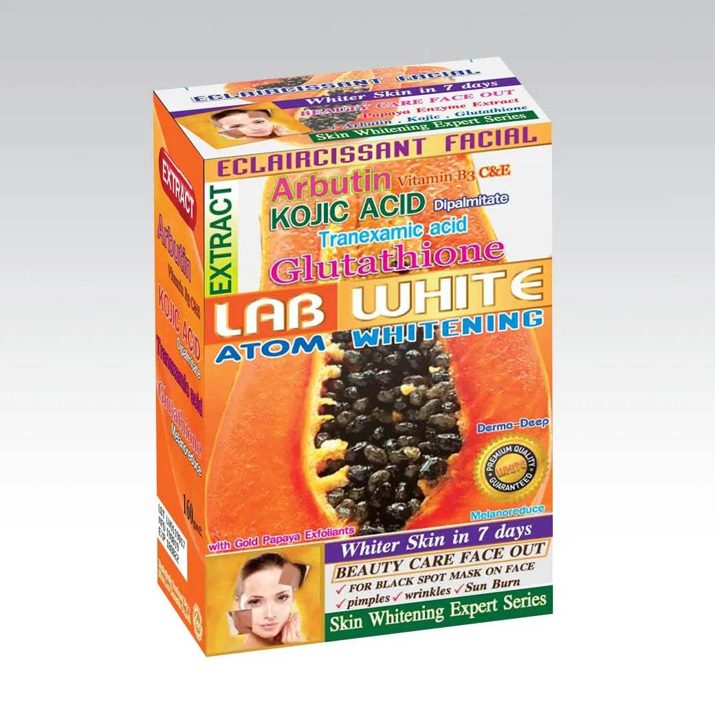 LAB WHITE Soap Papaya – Glow Beauty Care
