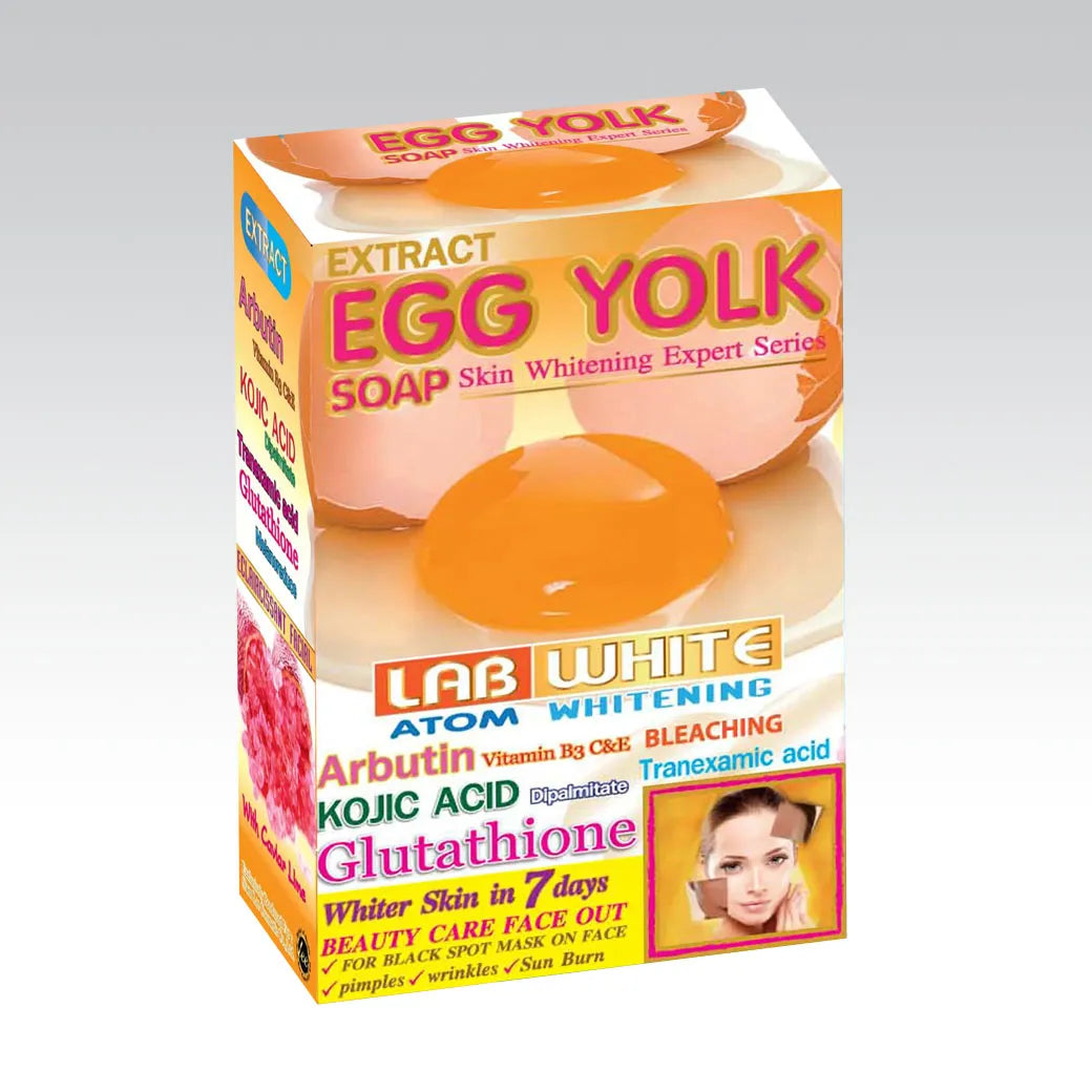 LAB WHITE Soap Egg Yolk – Glow Beauty Care